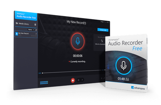 Ashampoo® Audio Recorder Free - Fast simple audio recording - Ashampoo®
