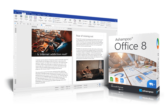 Ashampoo® Office 8 - The genuinely compatible Office alternative ...