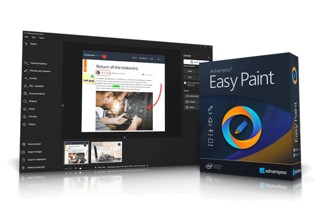 Ashampoo® Easy Paint - Overview - Ashampoo®