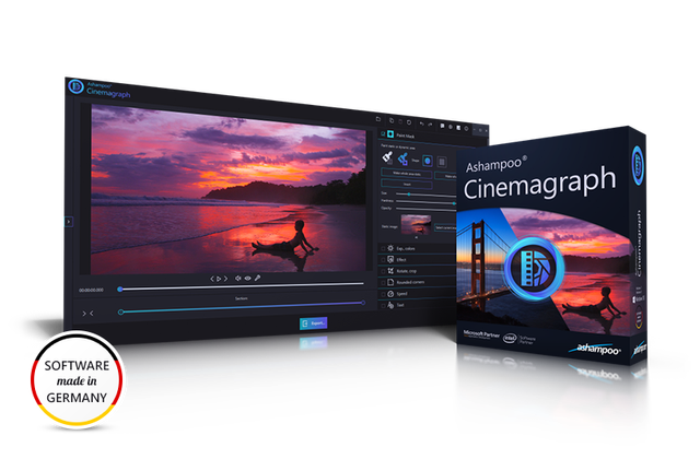 Ashampoo Cinemagraph - the easy way to create cinemagraphs - Ashampoo®