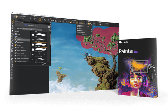 Corel Painter 2023 - Overview - Ashampoo®