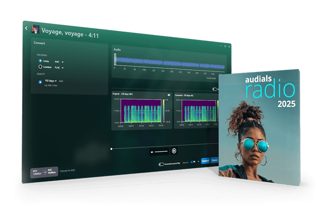 Audials Radio 2025 - Overview - Ashampoo®
