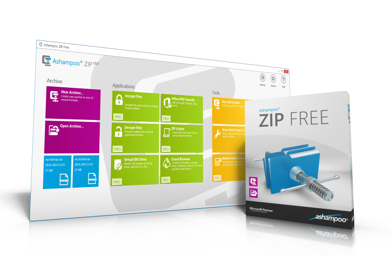 Ashampoo® ZIP FREE - Overview - Ashampoo®