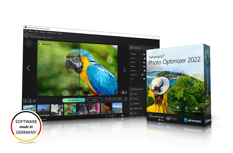 Ashampoo® Photo Optimizer 2020 - Image editing at the click of a button ...