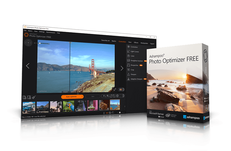 Ashampoo® Photo Optimizer FREE - Free one-click photo editor - Ashampoo®