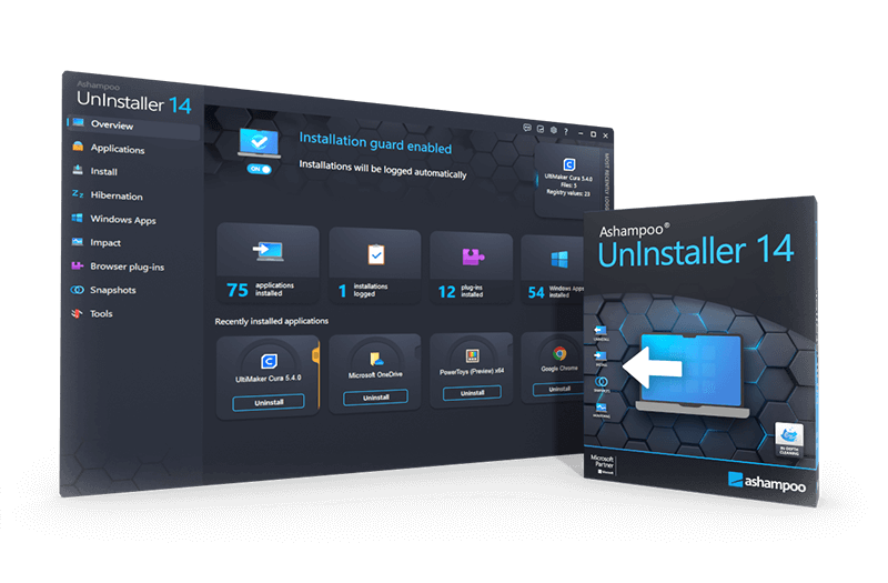 Ashampoo® UnInstaller 14 - Overview - Ashampoo®