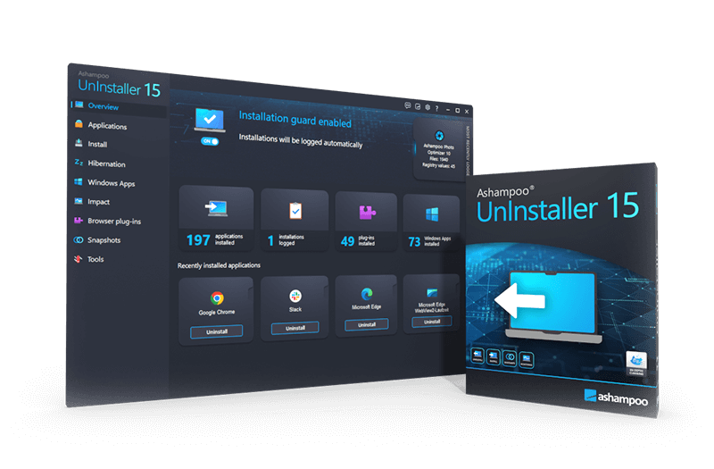 Ashampoo® UnInstaller 15 - Overview - Ashampoo®