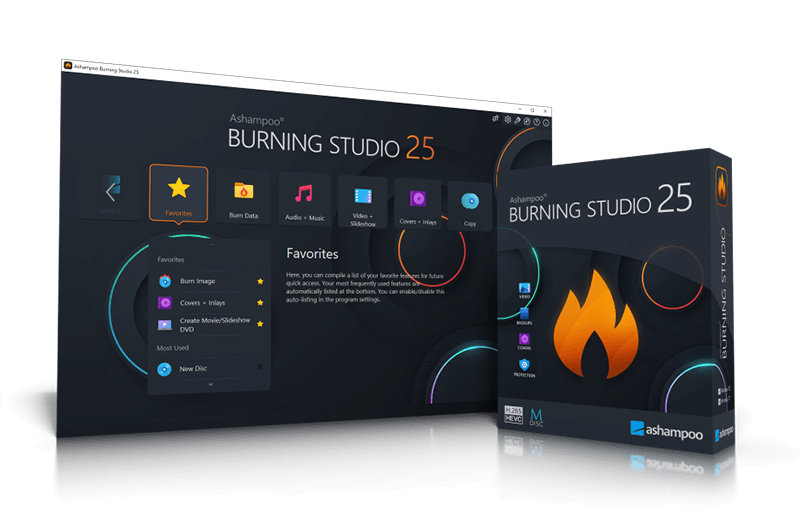 Ashampoo® Burning Studio 25 - Comprehensive multi-purpose burning ...