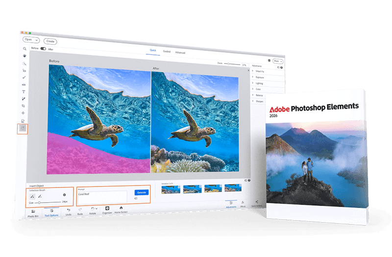 Adobe Photoshop Elements 2026 - Overview - Ashampoo®