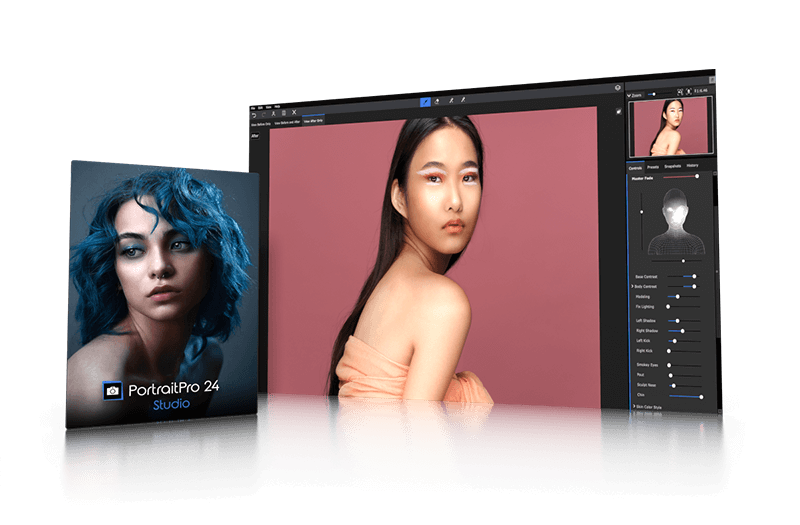 Anthropics PortraitPro 24 Studio - Overview - Ashampoo®