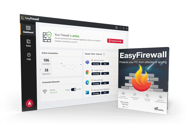 EasyFirewall 2025 - Overview - Ashampoo®