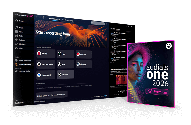 Audials One 2026 Premium - Overview - Ashampoo®